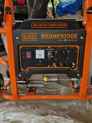 Prodajem Benzinski Agregat 3 kW BLACK & DECKER