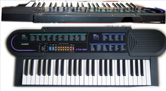 CASIO CTK-80 (4 oktave VELIKIH dirki odlični zvuci