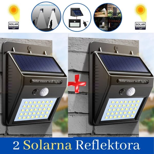 2 Solarna Led Reflektora