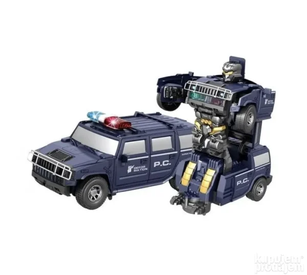 2u1 transformers i auto policija Muzicki – 2u1 transformers i auto policija Muzicki