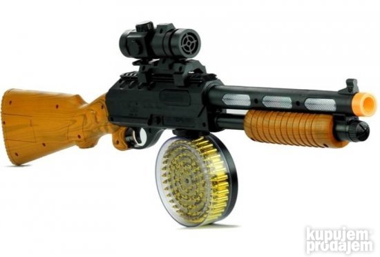 AK 868-1 igračka puška muzička
