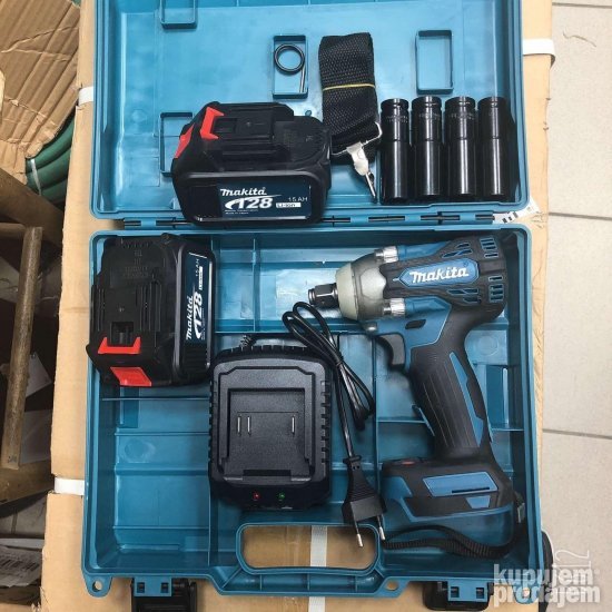 AKCIJA Makita Aku udarni odvijac i srafilica 128v + 4 gedora