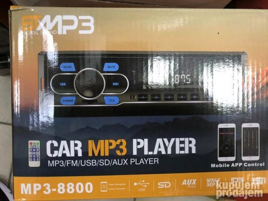 Auto radio MP3-8800