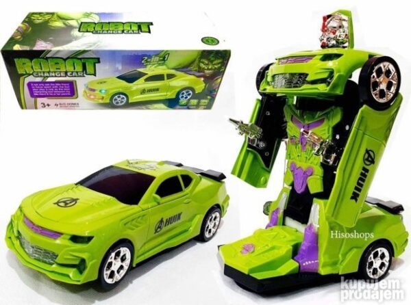 Auto Transformers Hero Hulk 2 in 1