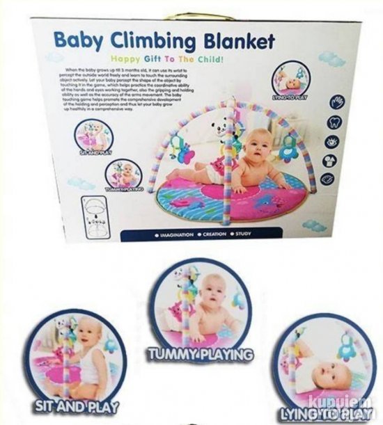 Bebi gimnastika-Climbing blanket