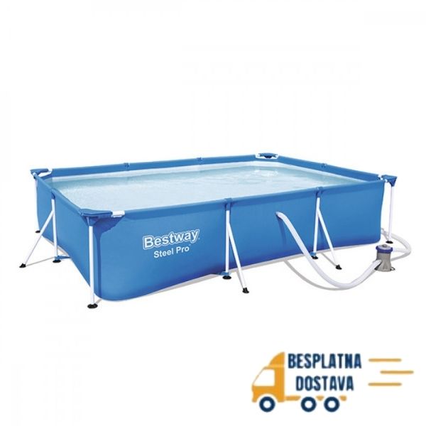 Bestway bazen 300 x 201 x 66cm steel pro