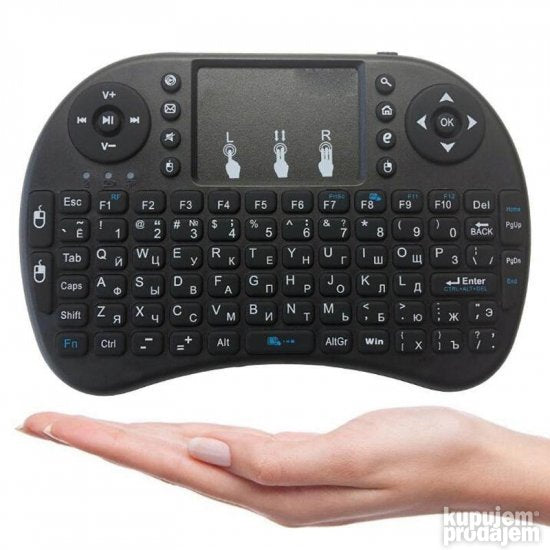 Bežična MINI TASTATURA sa pozadinskim osvetljenjem