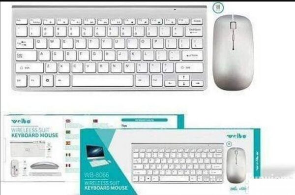 Bežična tastatura + Miš Weibo Silver – Bežična tastatura + Miš Weibo Silver