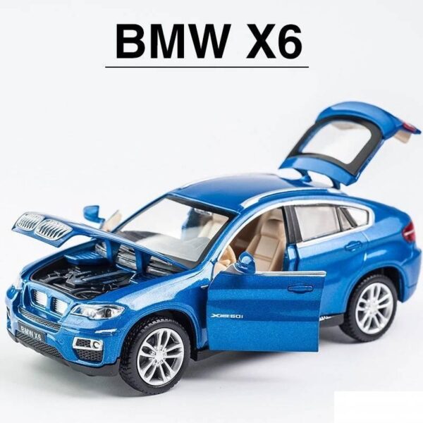 Bmw X6 Metalni-Muzicki Plavi 1/32 – Bmw X6 Metalni-Muzicki Plavi 1/32