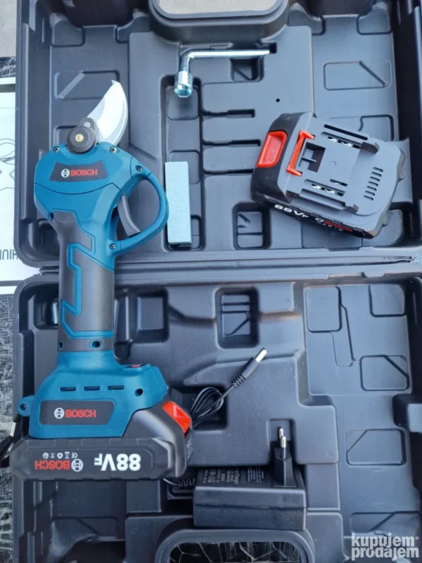 BOSCH Aku makaze za rezanje voća 88V sa dve baterije – BOSCH Aku makaze za rezanje voća 88V sa dve baterije