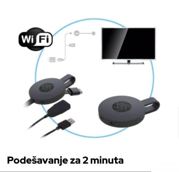 ChromeCast Bežični HDMI adapter 4K za strimovanje