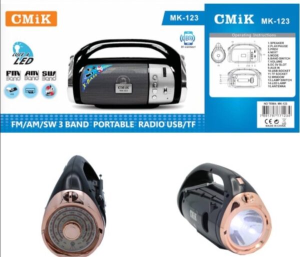 Cmik MK123 Bluetooth zvučnik () – Cmik MK123 Bluetooth zvučnik ()