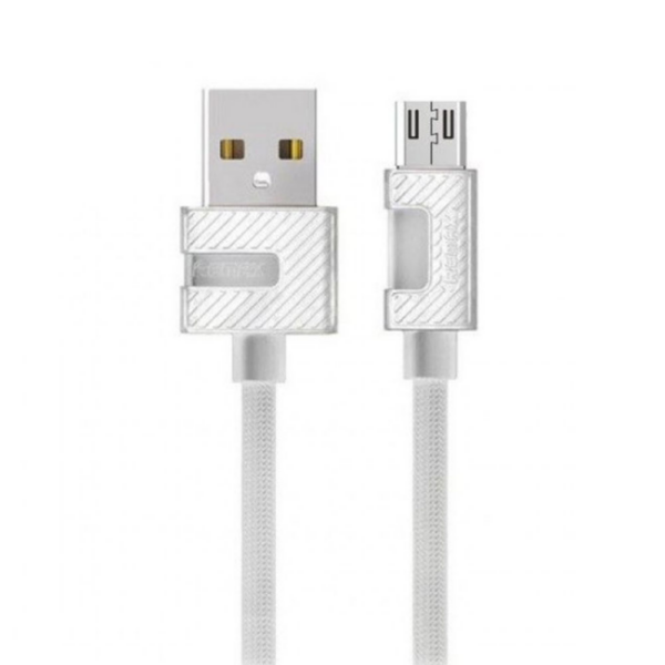 Data kabl REMAX Metal RC-089m micro USB beli 1m