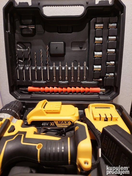 Dewalt 48v Aku srafilica / busilica / odvijac sa cekicem