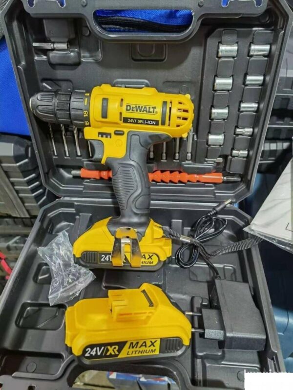 Dewalt aku busilica srafilica 24v sa 2 baterije i priborom – Dewalt aku busilica srafilica 24v sa 2 baterije i priborom