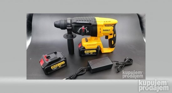 Dewalt aku hilti busilica 128v + dve baterije