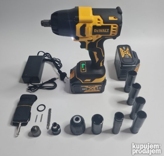 Dewalt aku udarni odvijac busilica srafilica 98V+6 gedora