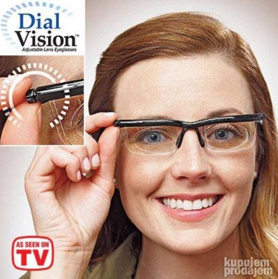 Dial Vision – Univerzalne naočare sa podesivom dioptrijom