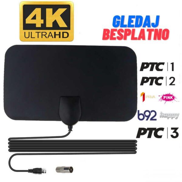 Digitalna TV antena, DVB-T2, Full HDTV Antena – Digitalna TV antena, DVB-T2, Full HDTV Antena