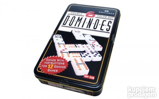 Domine Double 6 color (novo)