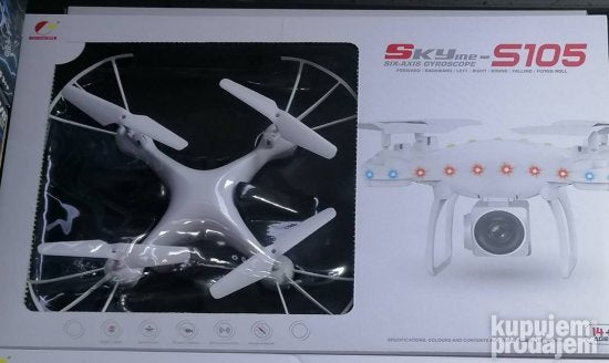 Dron Kvadrokopter S105 (novo)