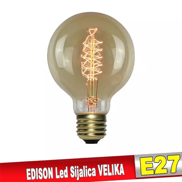 EDISON Led Sijalica 8w 20x28cm