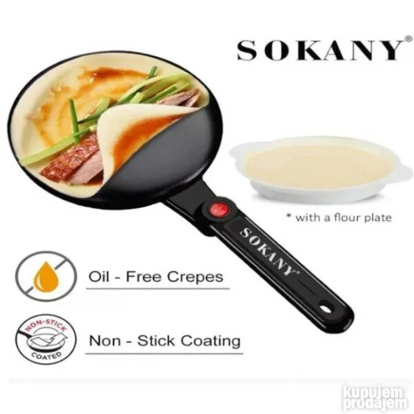 Elektricni aparat za palacinke Sokany SK5208