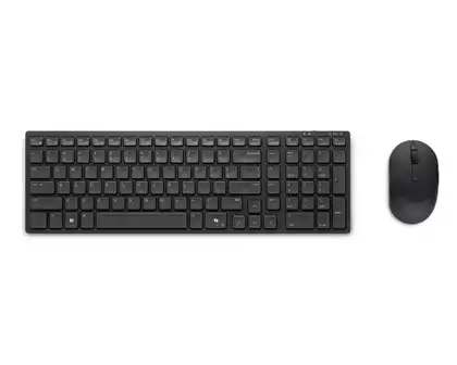 DELL KM555 Silent US tastatura + miš crna