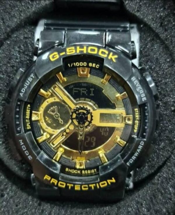 G SHOCK odlična replika / zlatno crni – G SHOCK odlična replika / zlatno crni