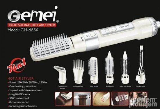 Gemei cetka fen 7in1 – GM 4832