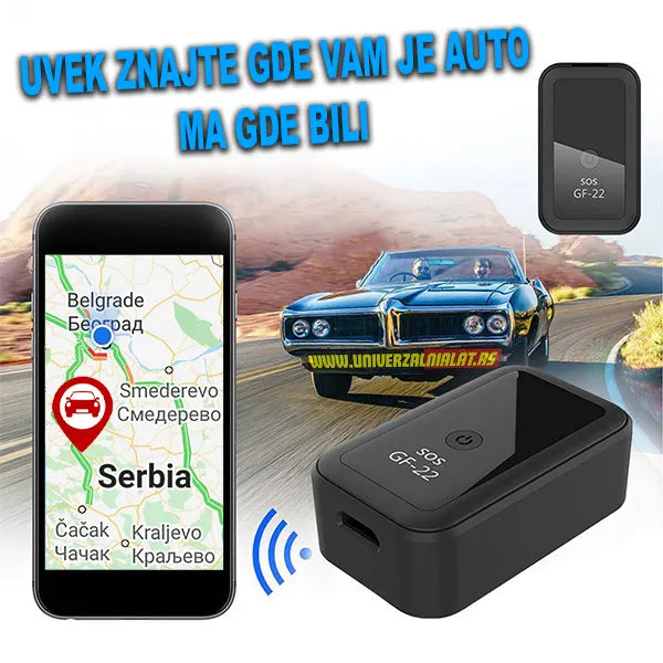 GPS uredjaj za praćenje u realnom vremenu GF-22