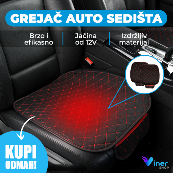 Grejač auto sedišta 12V