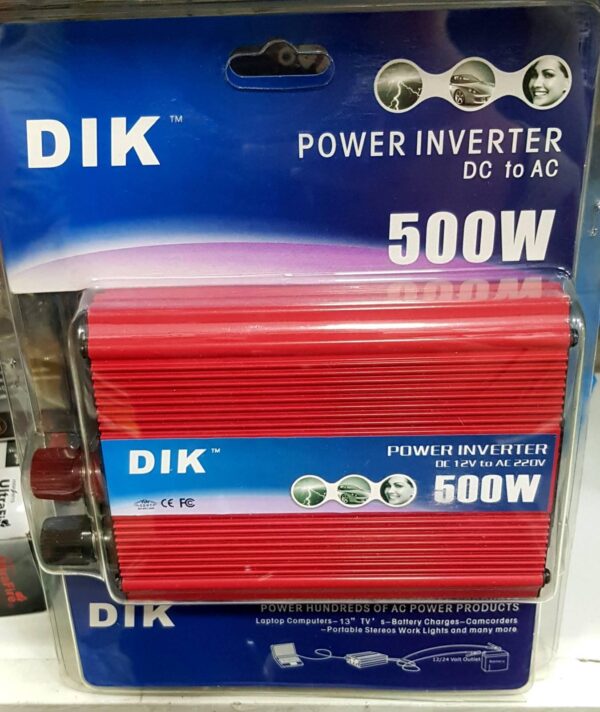 INVERTER – pretvara struju iz 12v u 500w – auto () – INVERTER – pretvara struju iz 12v u 500w – auto ()