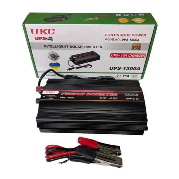 Inverter (konverter napona) + punjač 12V-UKC-UPS1300A