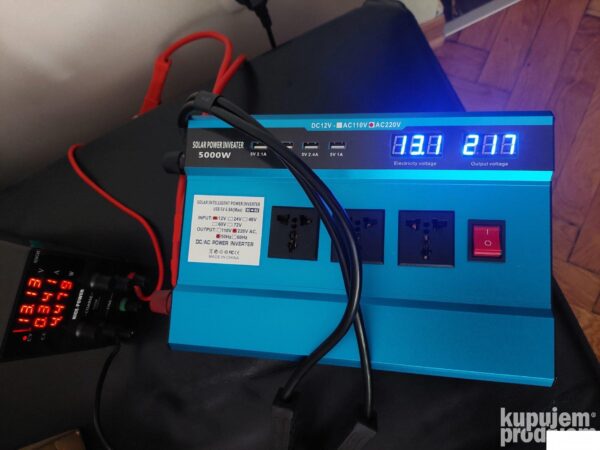 Inverter pretvarac struje sa akumulatora 12v na 220 v 5000W – Inverter pretvarac struje sa akumulatora 12v na 220 v 5000W