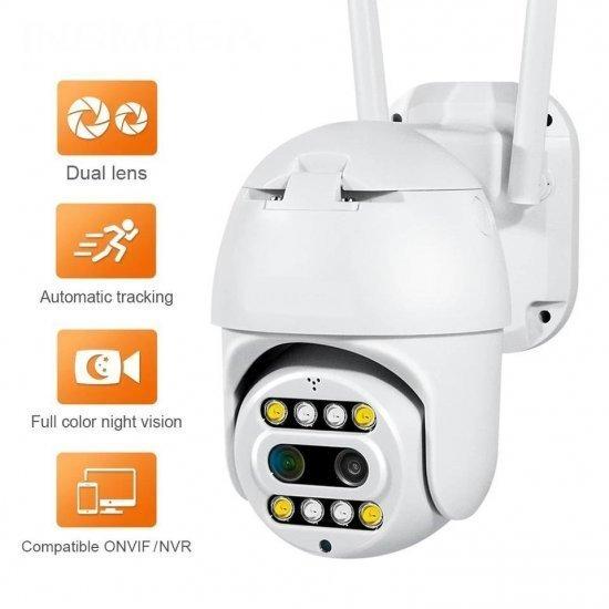 IP kamera za nadzor PTZ 8Mpx WiFi kamera roto 10x Zoom – IP kamera za nadzor PTZ 8Mpx WiFi kamera roto 10x Zoom