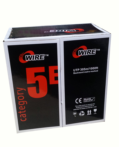 Kabal lan cat5e utp owire box 305m