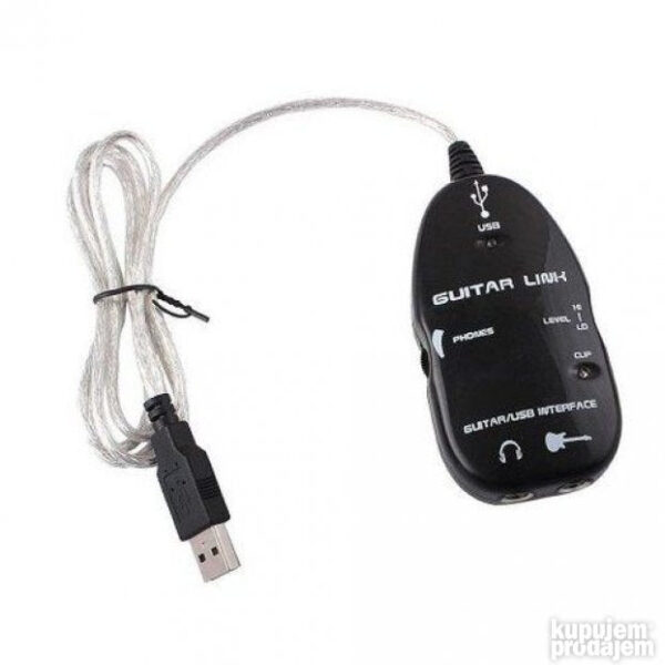 Kabal za povezivanje gitare usb