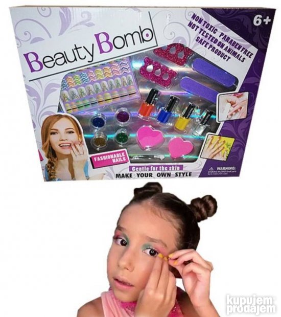 Kozmeticki set Beauty bomb