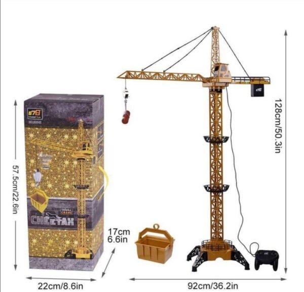 Kran na daljinsko upravljanje-128cm visok () – Kran na daljinsko upravljanje-128cm visok ()