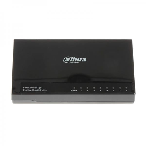 Lan switch 8port 10/100/1000 dahua pfs3008-8gt-l