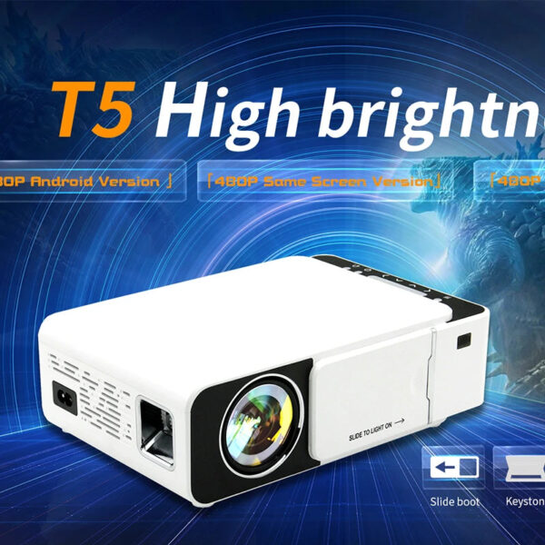 Led projektor T5 1080P HD Smart Projektor 2600 lumena