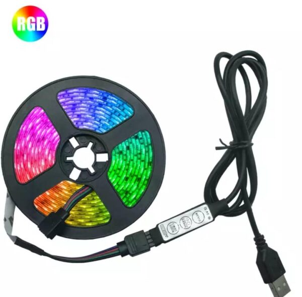 LED RGB traka sa USB kablom – 3m – LED RGB traka sa USB kablom – 3m