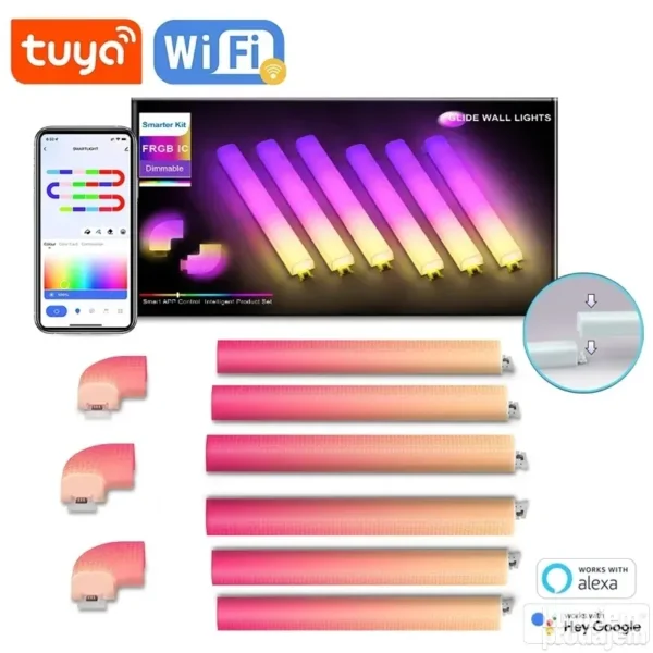 LED Tube ambijentalno osvetljenje zidna lampa – LED Tube ambijentalno osvetljenje zidna lampa
