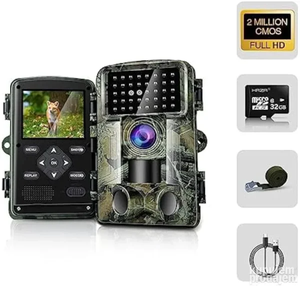 Lovacka kamera 16 MP Full HD Nocni mod Kamera za lov DL001 – Lovacka kamera 16 MP Full HD Nocni mod Kamera za lov DL001
