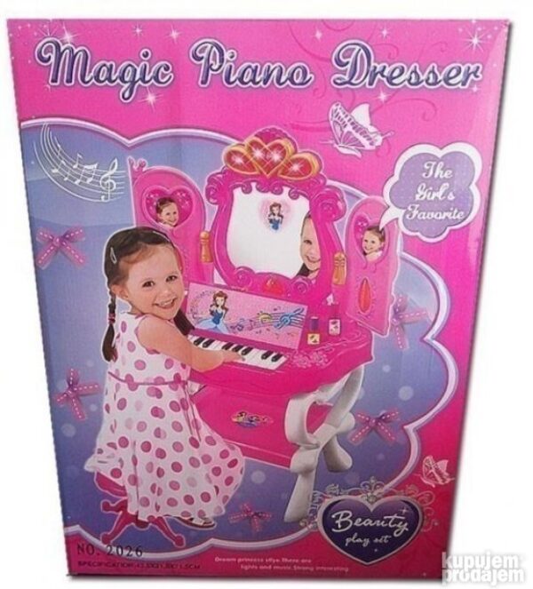 Magicni piano kozmeticko ogledalo DELUKS set