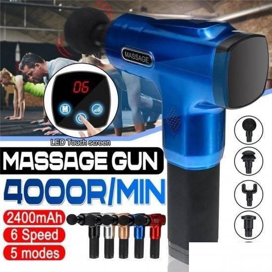 Masazer Pistolj Fascial Muscle Gun 80w sa Displejem – Masazer Pistolj Fascial Muscle Gun 80w sa Displejem