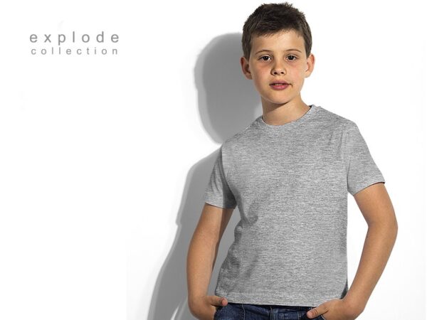 MASTER KIDS, dečja pamučna majica, pepeljasta