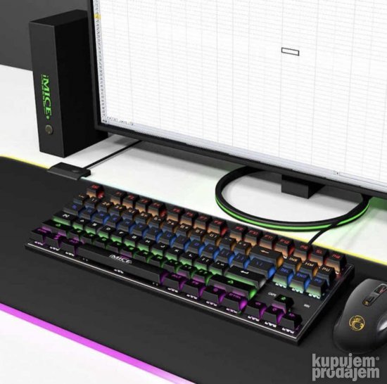 Mehanicka tastatura Gejmerska sa osvetljenjem Imice X6