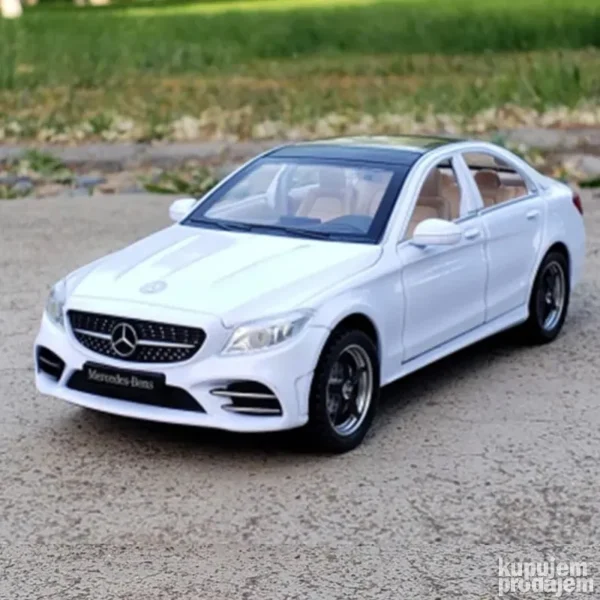 Mercedes Benz C260L 1/32 Beli Metal – Mercedes Benz C260L 1/32 Beli Metal